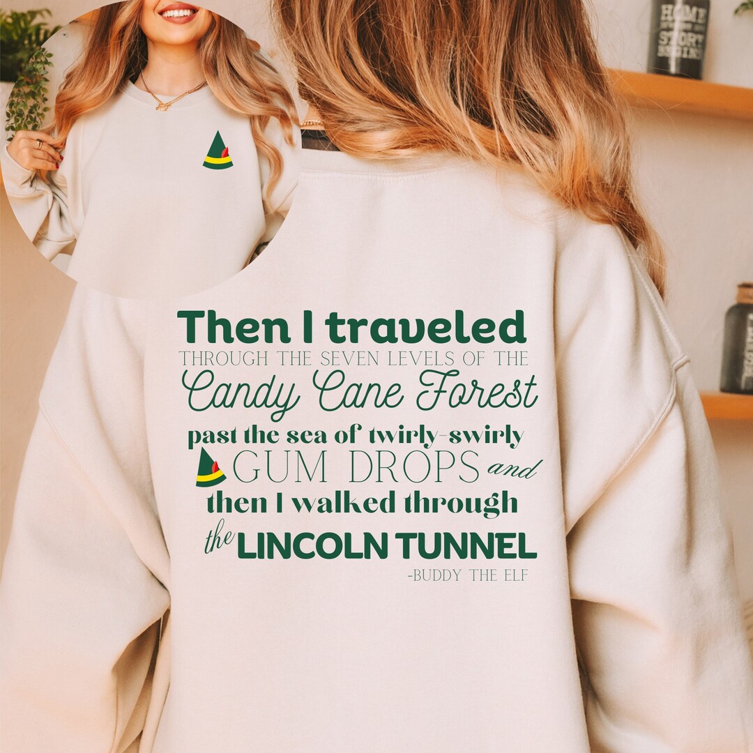 Elf Sweatshirt, the Elf Movie Sweatshirt, Christmas Shirt, Holiday ...