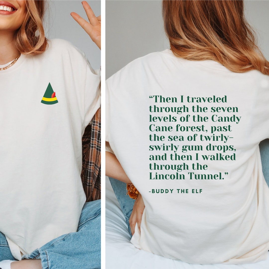 Elf Shirt, Buddy the Elf T-shirt, Elf Movie Shirt, Christmas Comfort ...
