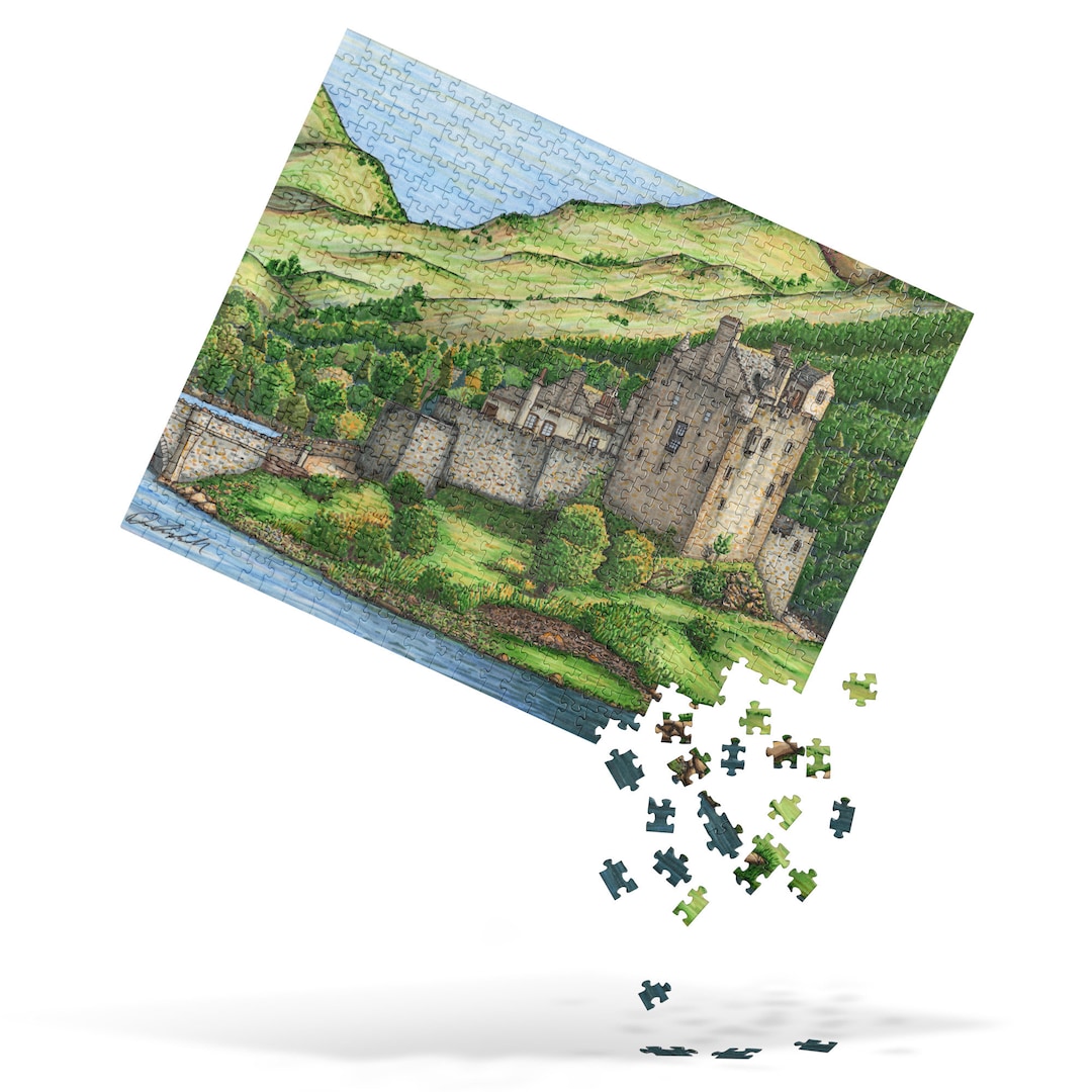 Eilean Donan Castle Jigsaw Puzzle - Etsy