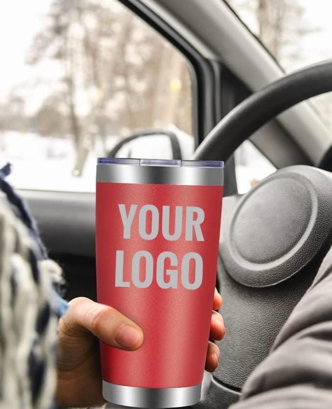 Personalized Logo Tumblers: 20 Oz Insulated Corporate Gifts - Etsy