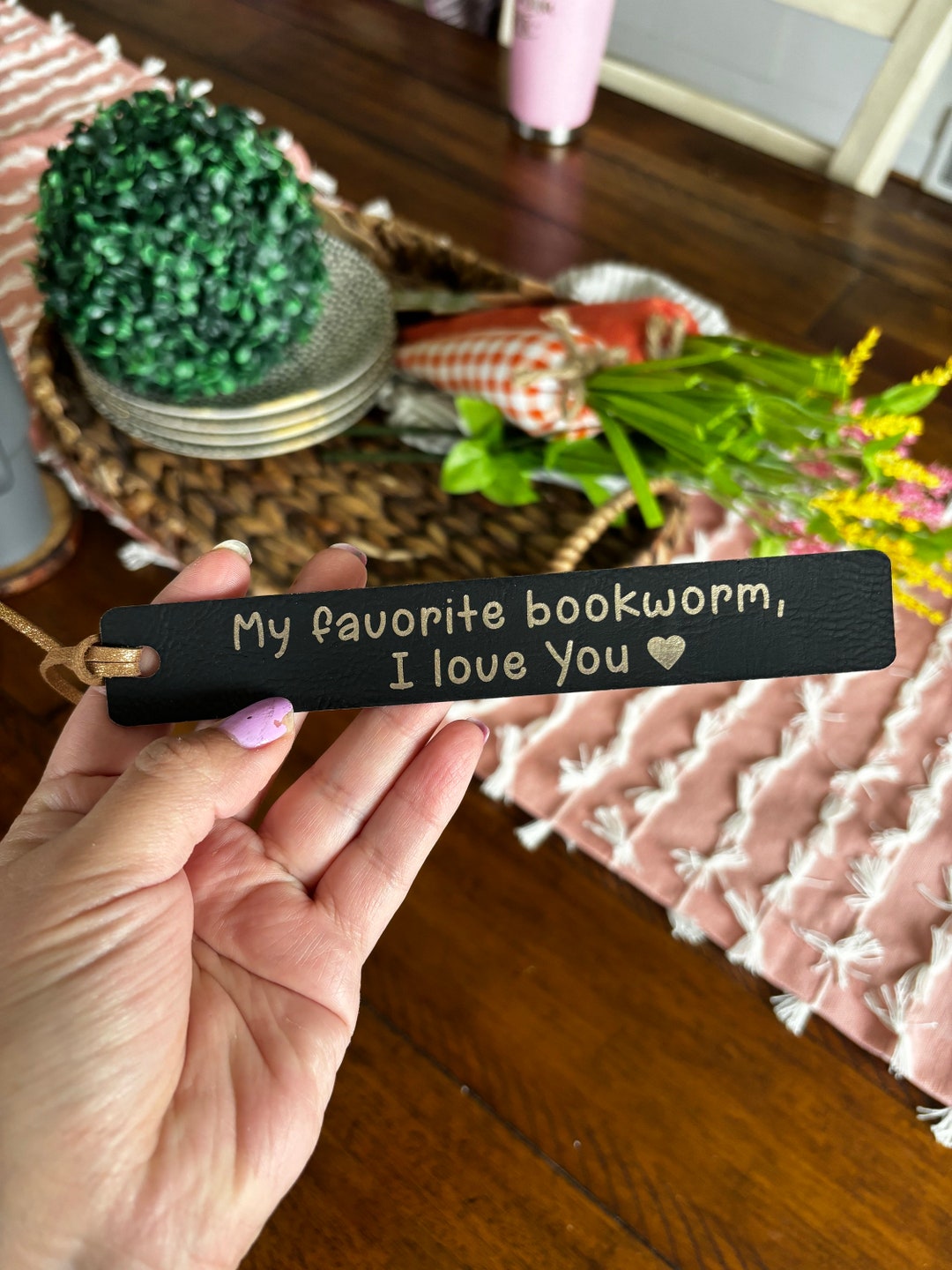 My Favorite Bookworm Bookmark| Bookmark| Book Lovers Gift|bookworm ...