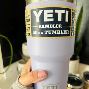 Personalized YETI 30oz Tumbler: Custom Logo, Laser Engraved - Etsy