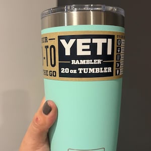 Personalized YETI 30oz Tumbler: Custom Logo, Laser Engraved - Etsy