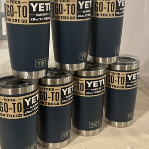 Personalized YETI Cup. Engraved Yeti Tumbler. 20 Ounces Yeti Brand ...