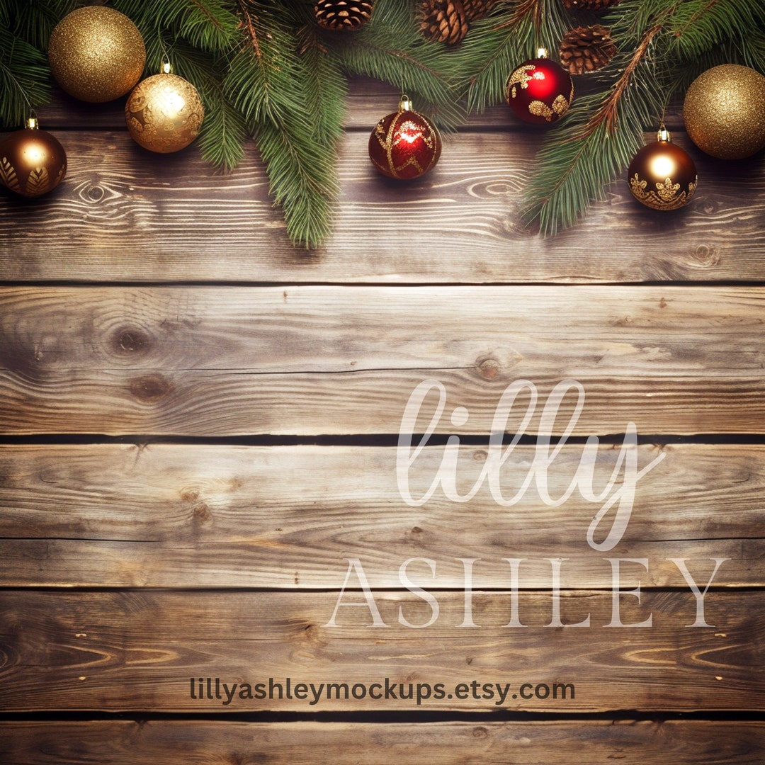 Christmas Flatlay Holiday Background PNG Digital Background Christmas Background Flat Lay ...