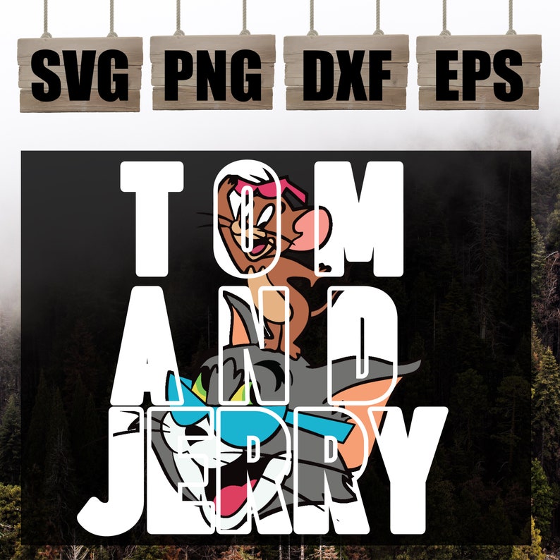 Tom and Jerry SVG High Quality SVG Svg Files for Cricut Svg Cut File ...