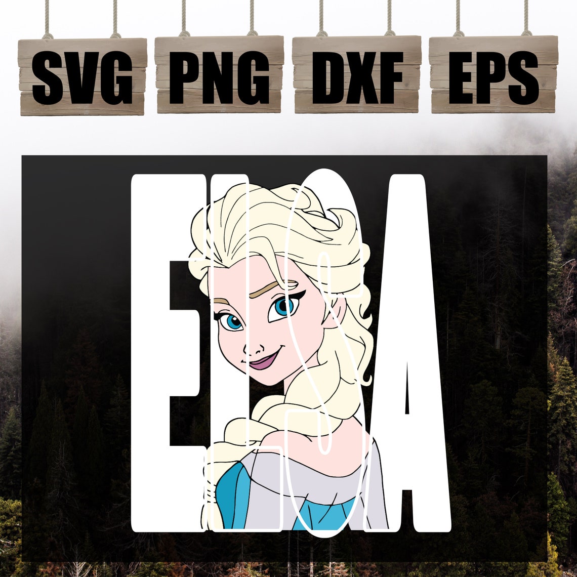 Elsa Svg Frozen Elsa Svg for Cricut Frozen Svg Elsa Png - Etsy