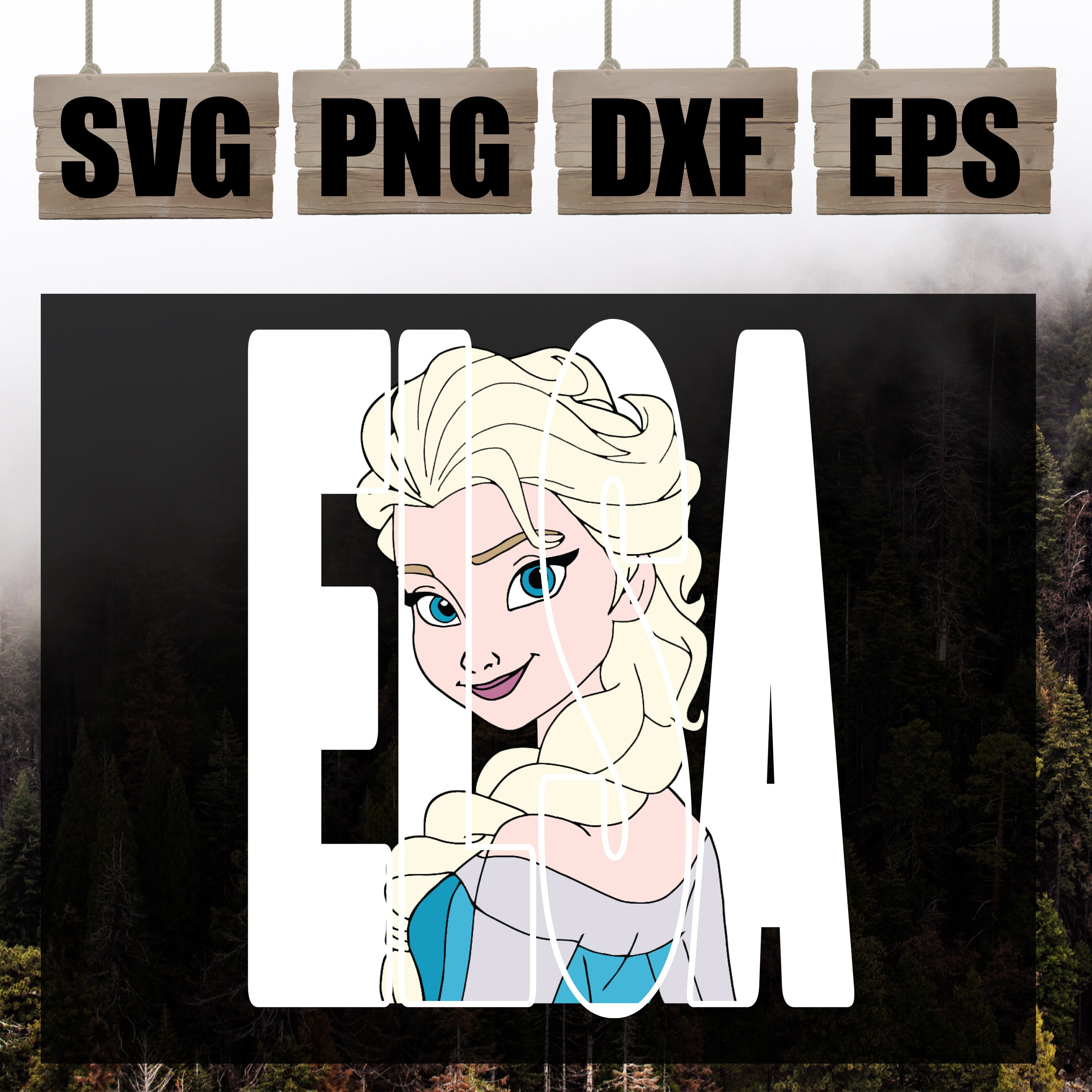 Elsa Svg Frozen Elsa Svg for Cricut Frozen Svg Elsa Png - Etsy