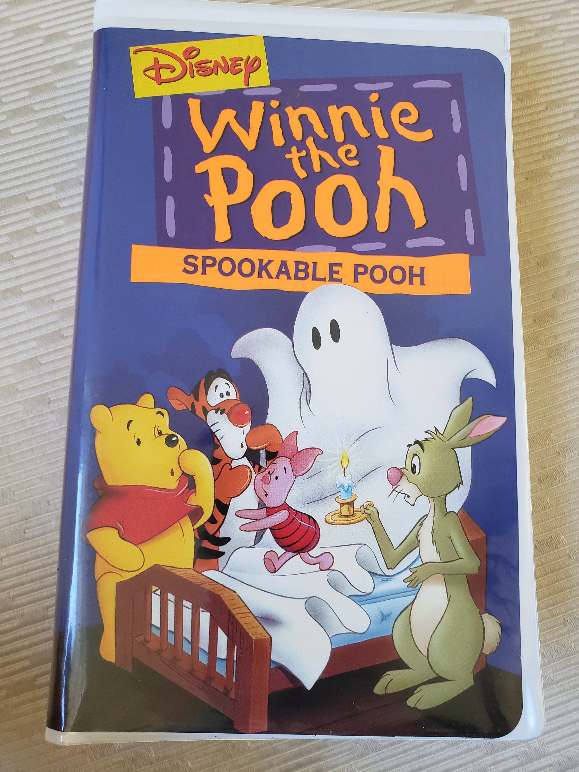 Disney•winnie the Pooh• Spookable Pooh Vhs Tape - Etsy