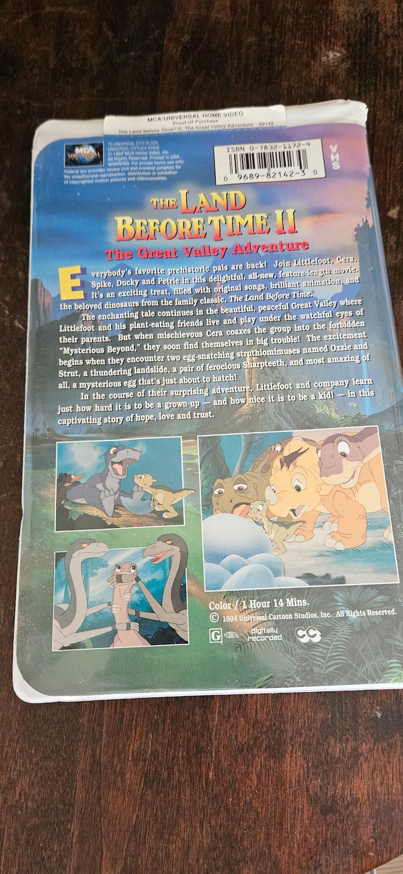 The Land Before Time II VHS Movie - Etsy