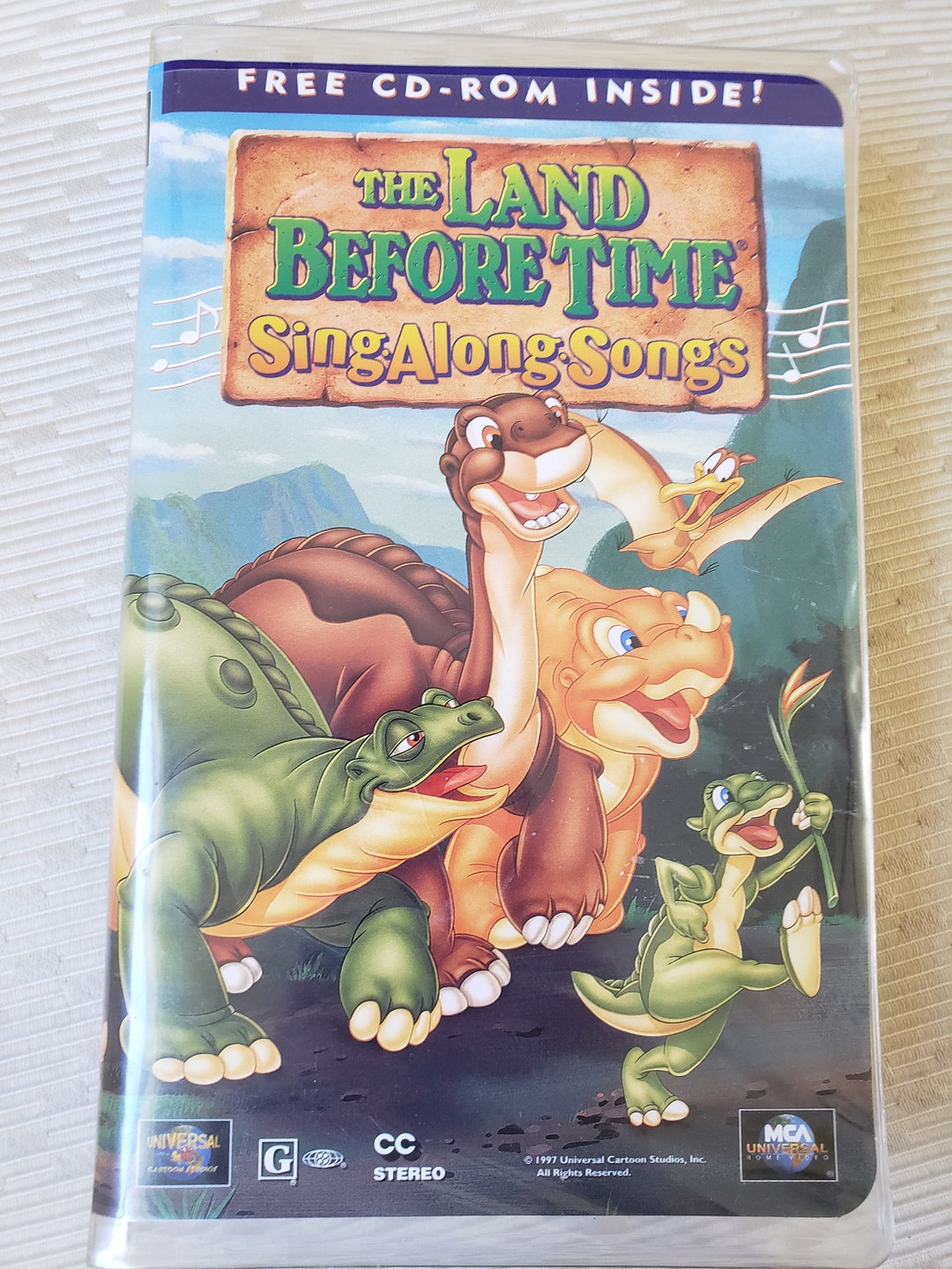 The Land Before Time Sing Along Songs VCR Tape - Etsy