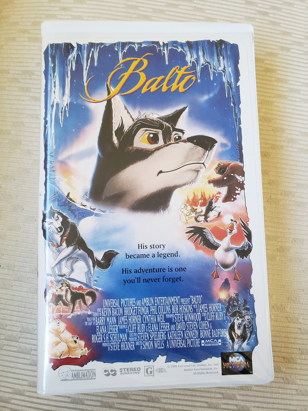 BALTO Vhs Tape - Etsy