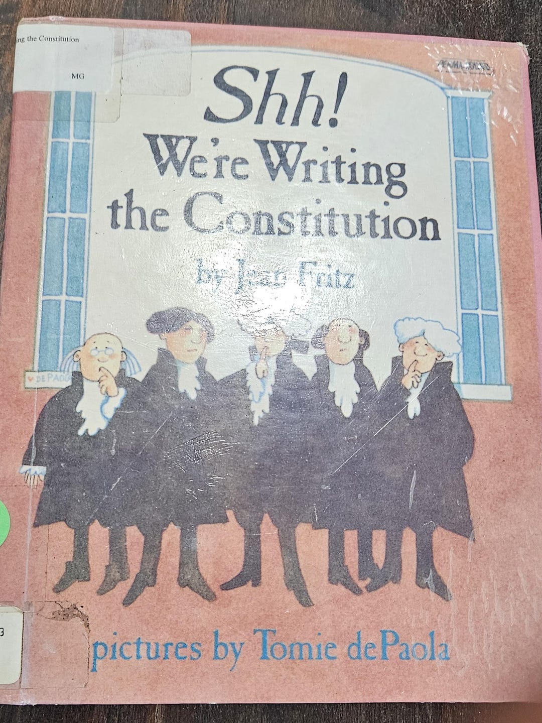Shh! We're Writing the Constitution Book by Jean Fritz - Etsy