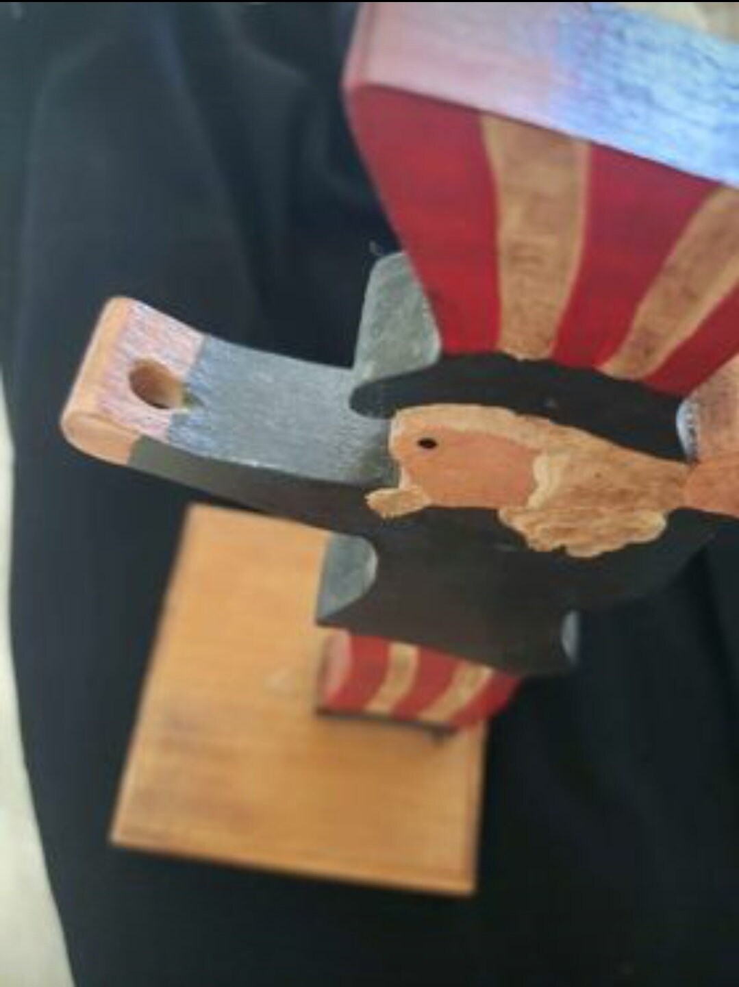 Wood Uncle Sam Flag Holder - Etsy