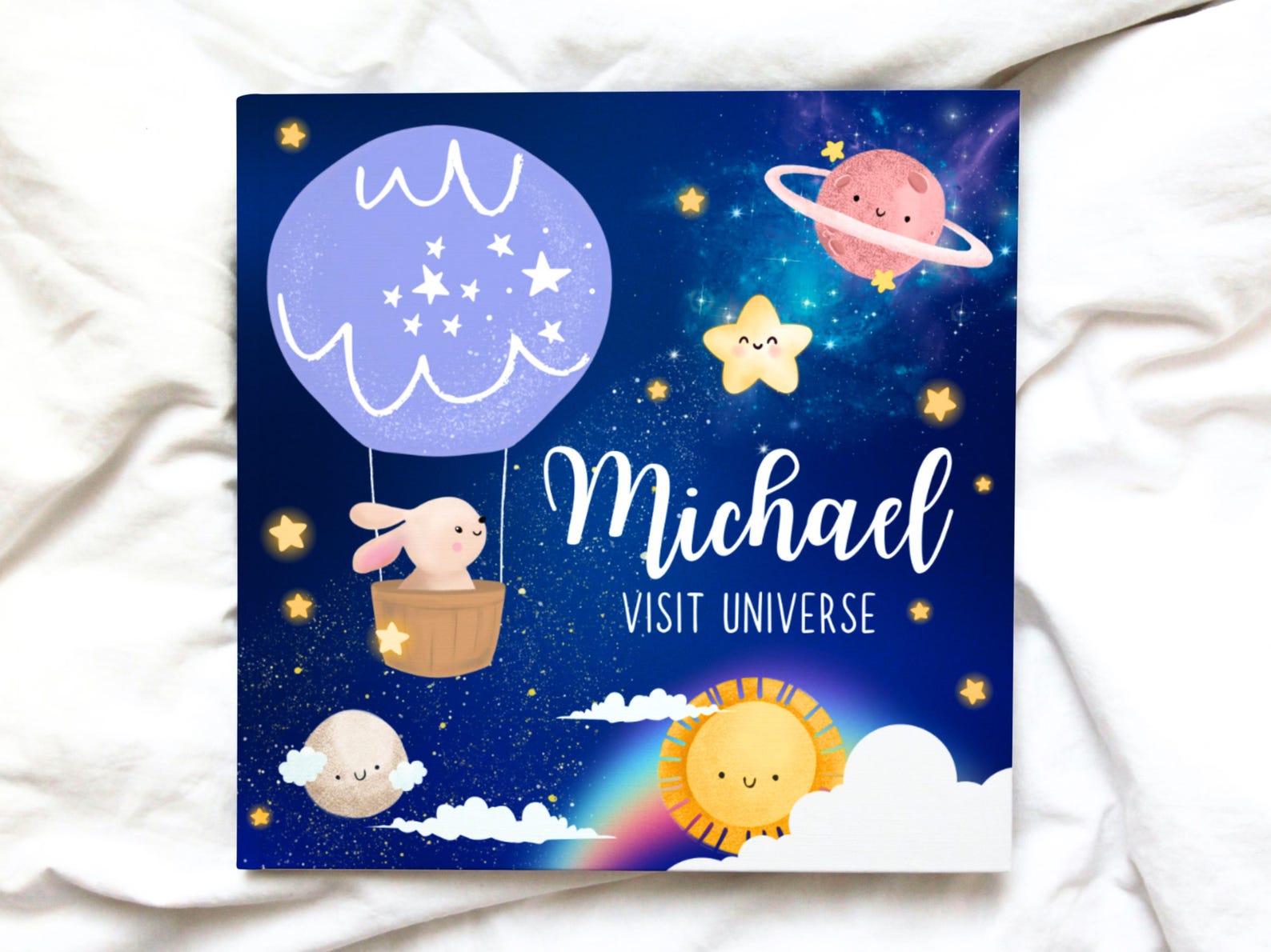 Personalized Space Adventure Book for Kids, Solar System Educational ...