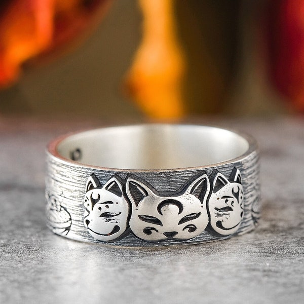 Kitsune Ring - Etsy