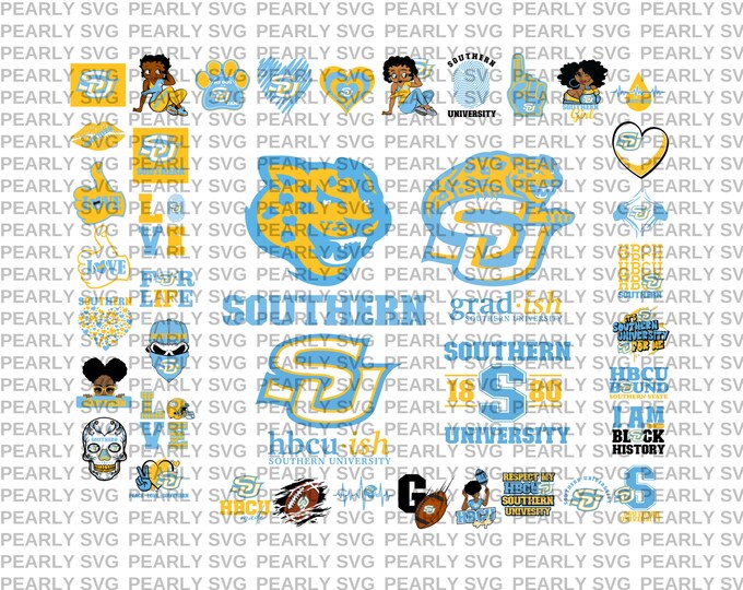 SU, HBCU, Southern University, Sublimation, Png - Etsy