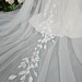 Open Front Leaf Like Lace Train, Removable Train With Lace - Etsy