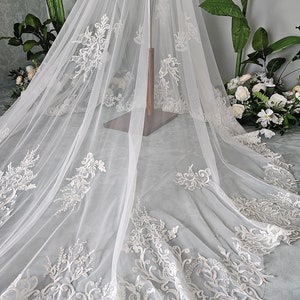 Detachable Royal Pattern Overskirt , Removable Overlay, Bridal Skirt - Etsy
