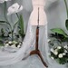 Open Front Leaf Like Lace Train, Removable Train With Lace - Etsy