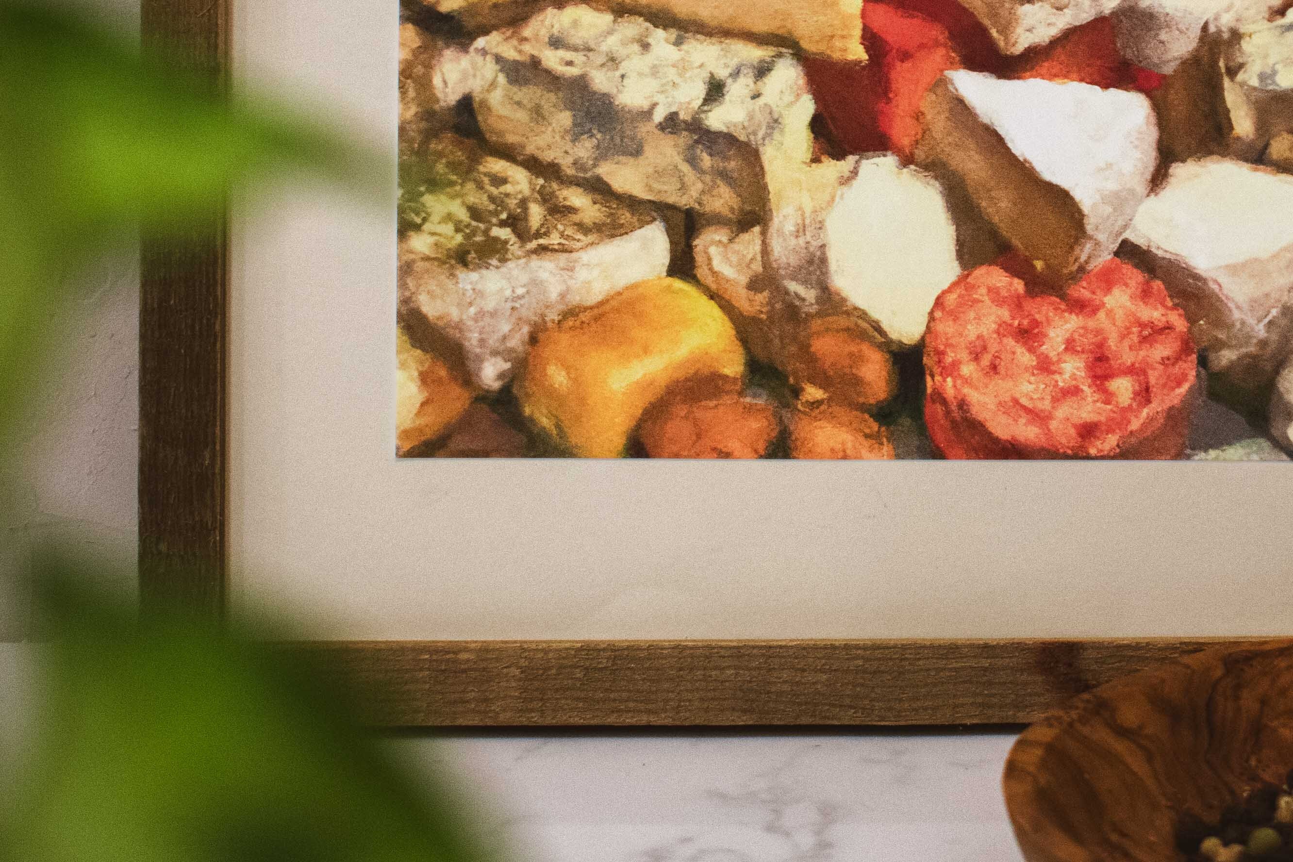 Cheese Art Print Home Decor - Etsy