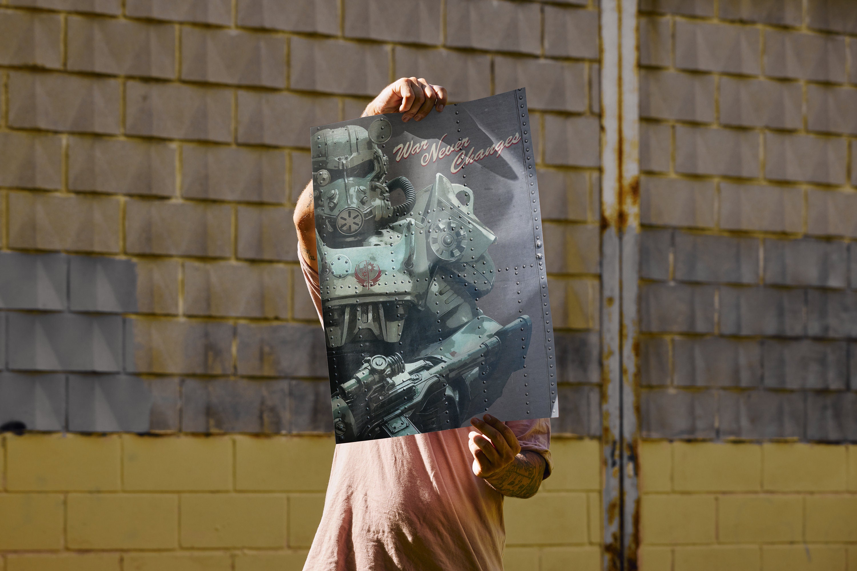 Fallout T-60 Power Armor Poster L Fan Made L Post Apocalyptic L Fallout ...