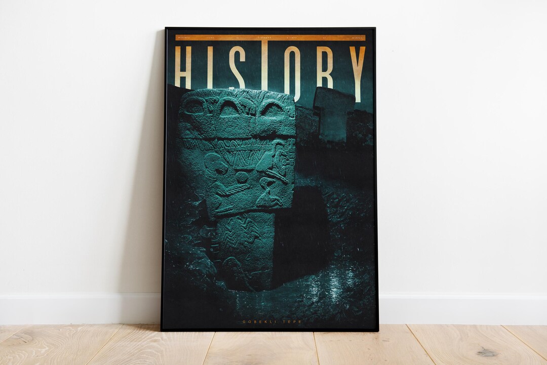 Gobekli Tepe Print: Mesopotamia History Poster (digital Download, PDF ...