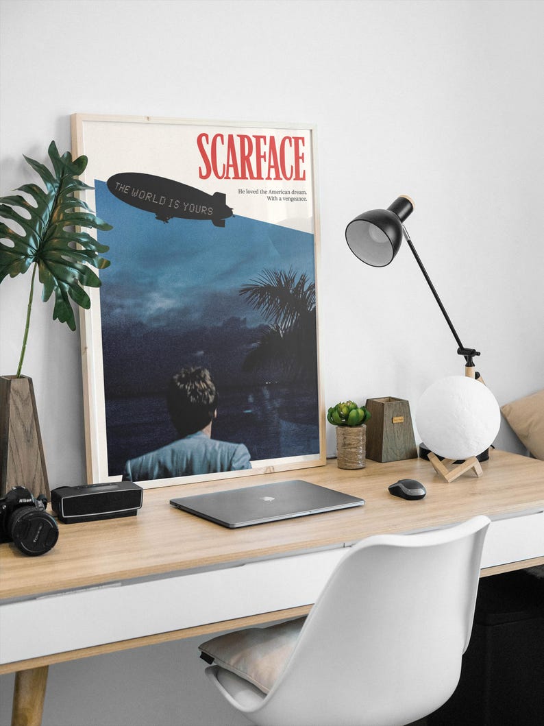 Scarface Poster | Fan Made | Iconic Movies | Tony Montana | Digital Art ...