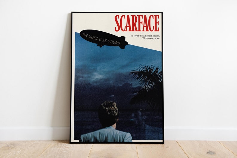 Scarface Poster | Fan Made | Iconic Movies | Tony Montana | Digital Art ...