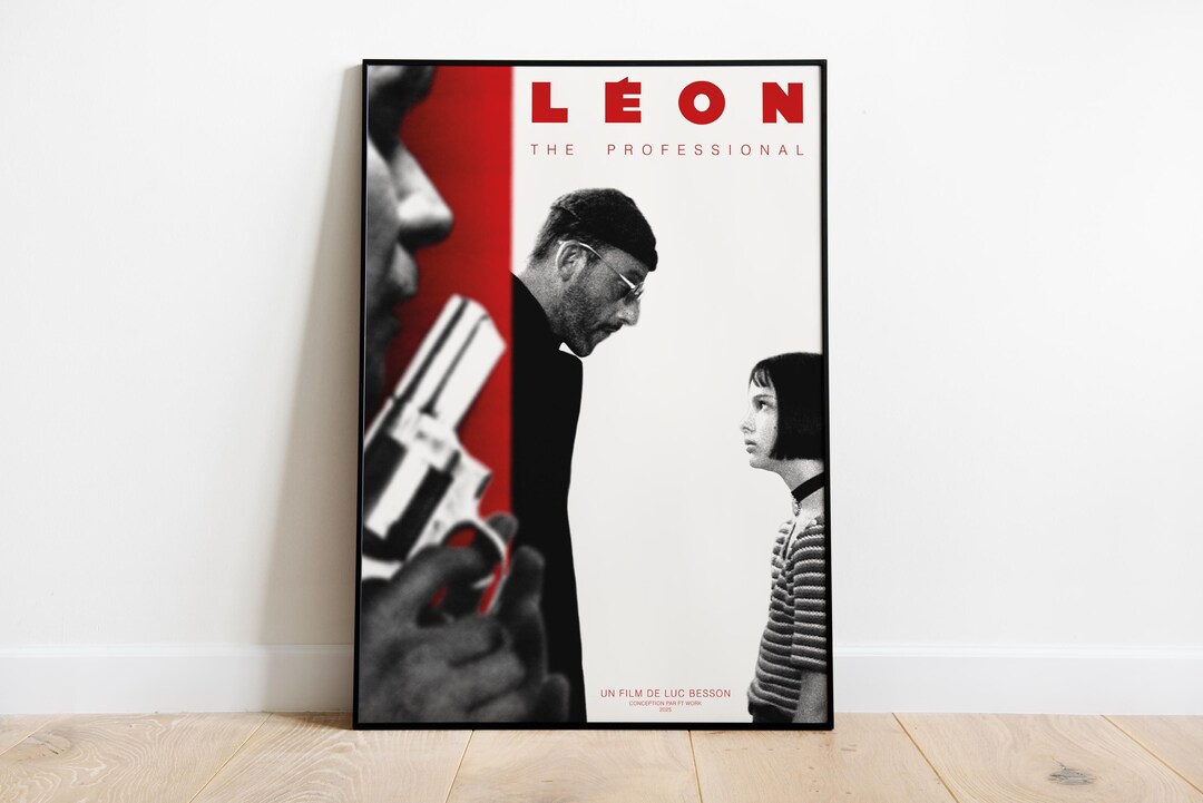 LEON Movie Poster | Digital Art (A1-A4) | Fan Content - Etsy