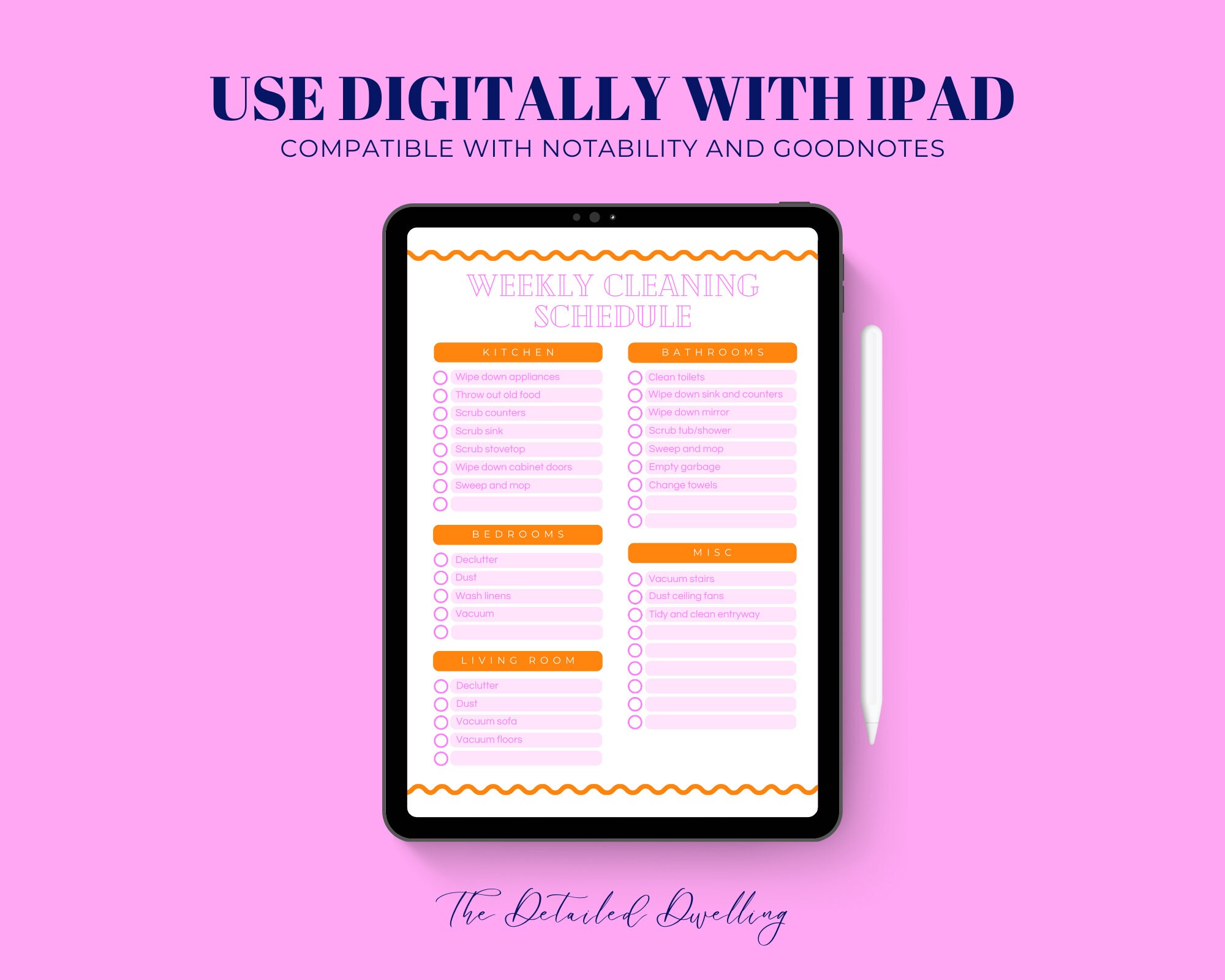 Squiggle Wochenplan zum Ausdrucken und Digitale Datei - Etsy.de