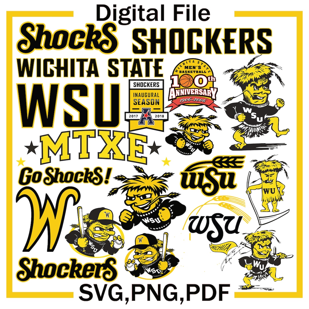 Shockers SVG Wichita State University Svg WSU Kansas - Etsy France