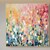 Abstract Colorful Block Oil Painting on Canvas, Large Wall Art Custom ...