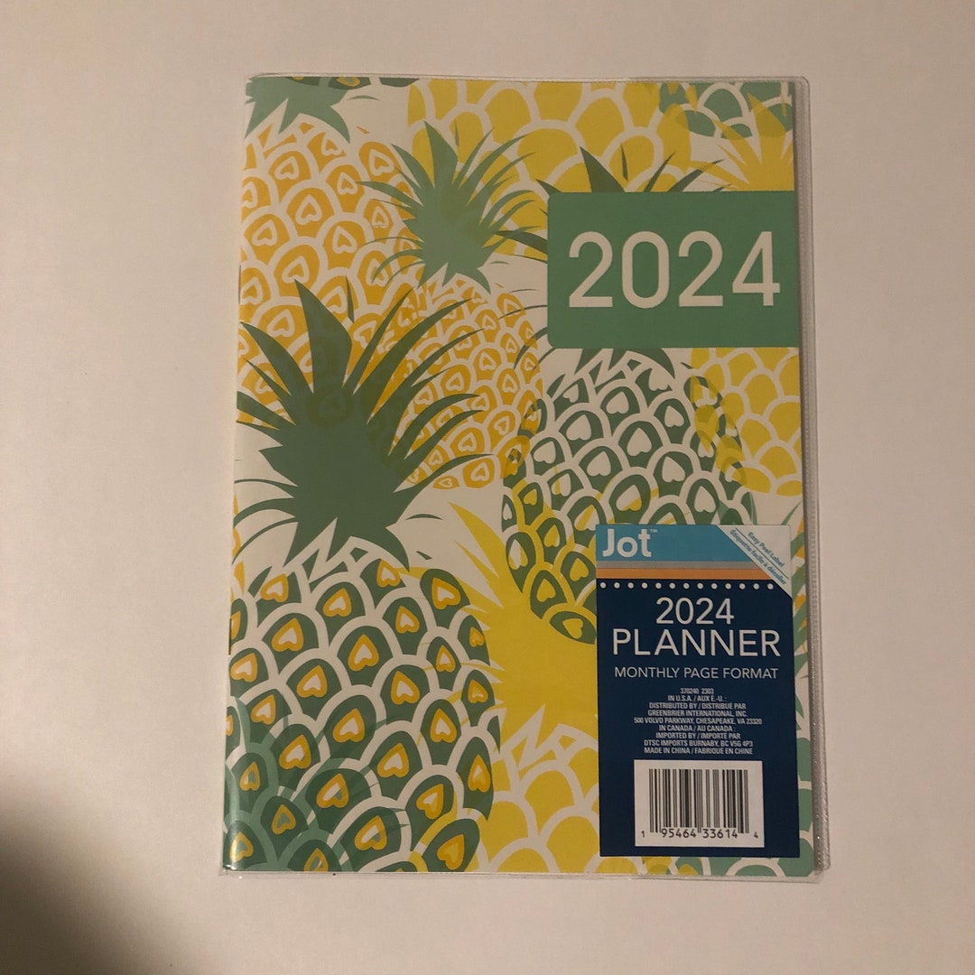 Calendar and Planner 2024 Pineapple - Etsy