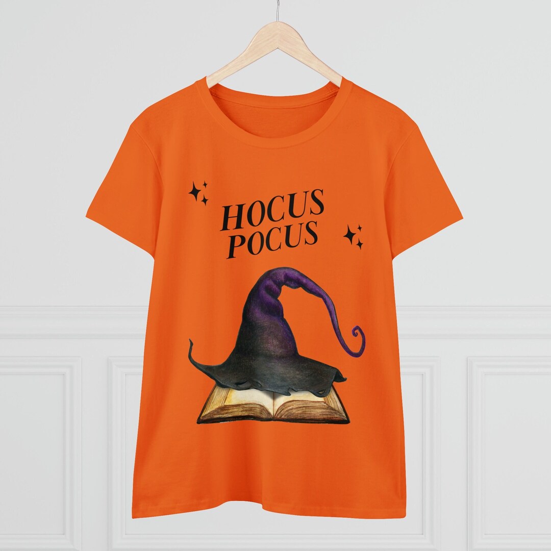 Hocus Pocus Tshirt Magic Spell Halloween Women's T-shirt Shirt Witch ...