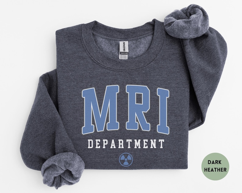 MRI Department Sweatshirt, Radiology Crewneck, MRI Technologist Gift ...