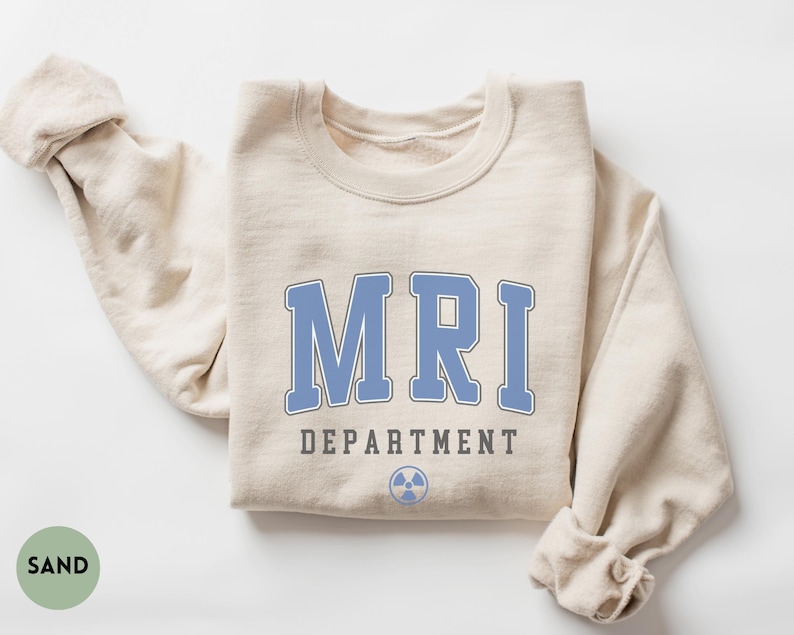 MRI Department Sweatshirt, Radiology Crewneck, MRI Technologist Gift ...