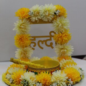 Handcrafted Haldi Ceremony Platter - Elevate Your Wedding With ...