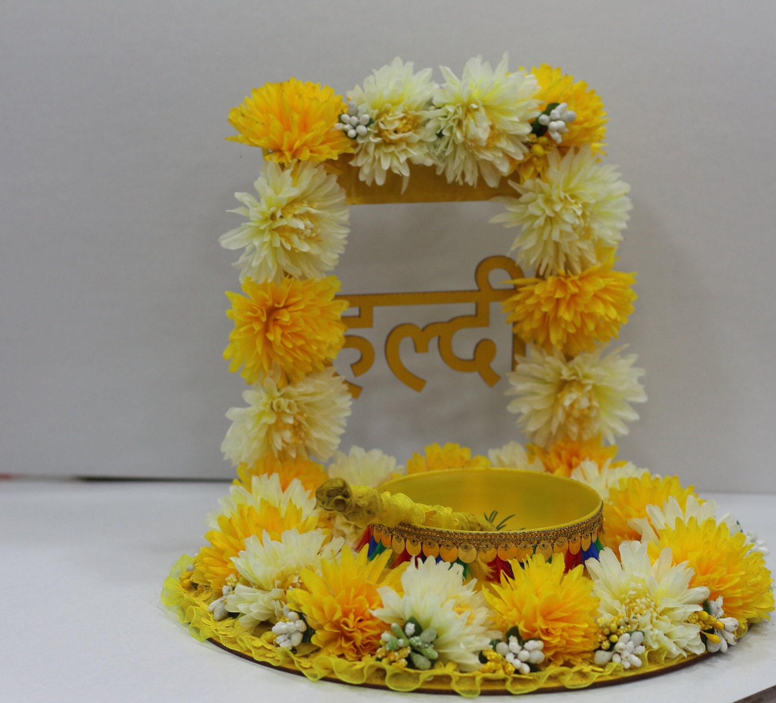 Handcrafted Haldi Ceremony Platter Elevate Your Wedding With ...