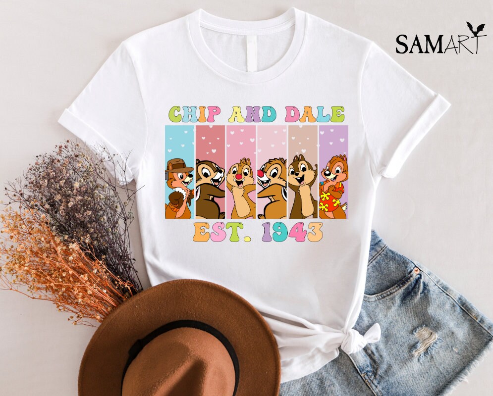 Chip and Dale Shirt, Chip N Dale Shirt,vintage Chip and Dale Shirt ...