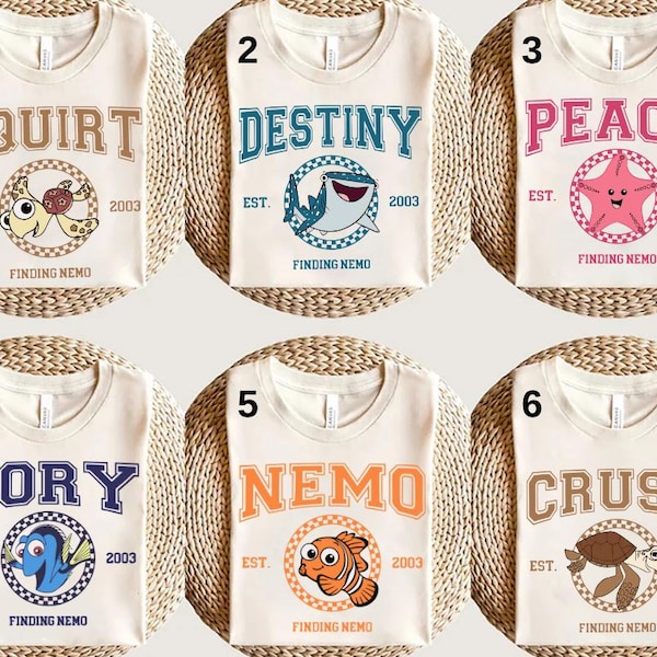 Finding Nemo Shirt - Etsy