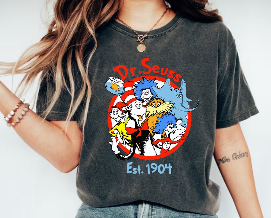 Dr. Seuss Day Shirt, National Read Across America Shirt, 100 Days ...