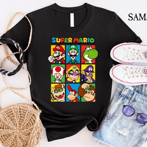 Super Mario Bowser Shirt,super Mario Bros Shirt,super Mario World Shirt ...