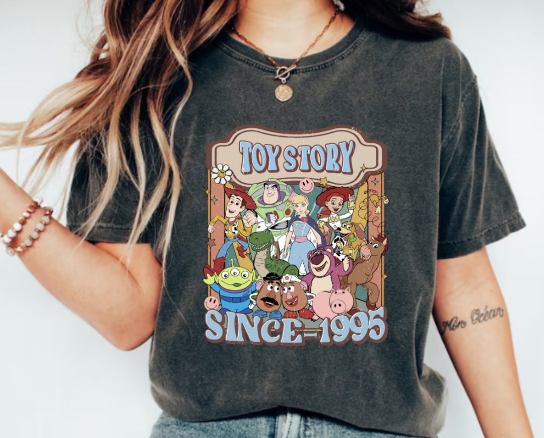 Vintage Disney Toy Story Since 1995 Shirt,toy Story Characters Shirt ...