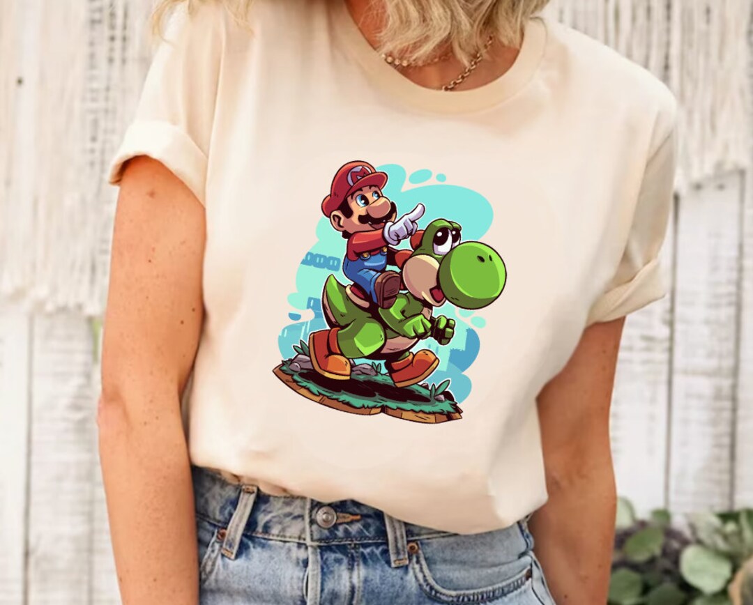 Super Mario Shirt,super Mario Bros Shirt,super Mario Nintendo World ...