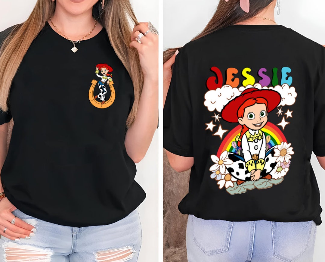Disney Two-sided Retro Jessie Shirt, Disney Toy Story Jessie Shirt,toy ...