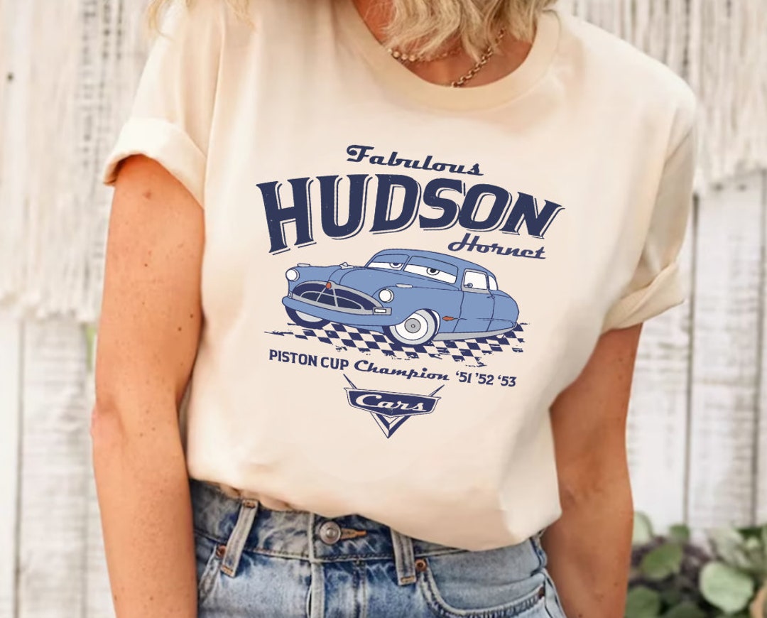 Retro Disney Cars Fabulous Hudson Hornet Shirt, Pixar Doc Hudson T ...