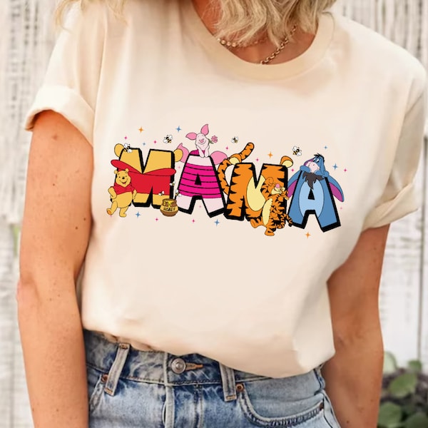 Winnie the Pooh Mothers Day Shirt - Etsy
