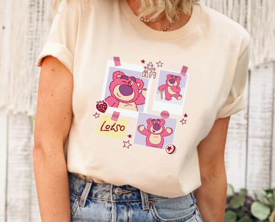Disney Pixar Toy Story Cute Lotso Grid Photos Shirt, Toy Story Lotso ...