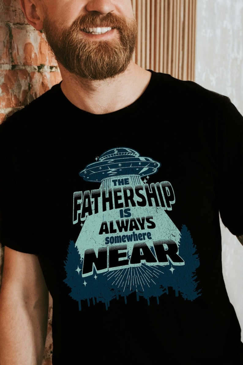 Science Fiction Tshirt Gift for New Dad Nerdy Birthday Gift for Father ...